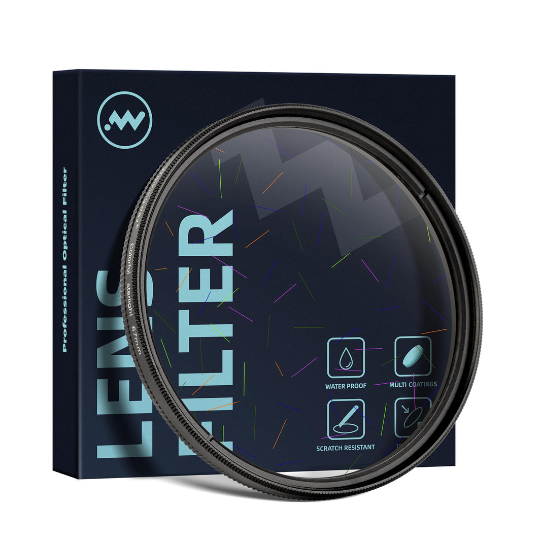 WalkingWay Star Filters Streak Filter Flare-Like Effect Camera Lens ...